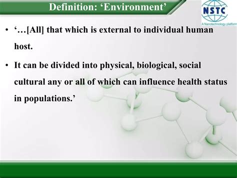 Introduction To Environmental Health Pptx