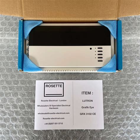 Lutron Grafik Eye Grx 3102 Ce New Box Opened Rosette Electrical