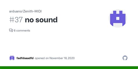 No Sound Issue 37 Arduano Zenith MIDI GitHub