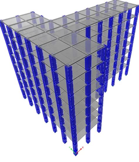 Flat Slab Thickness Effect On T Shaped Building As Per Bnbc 2020 By