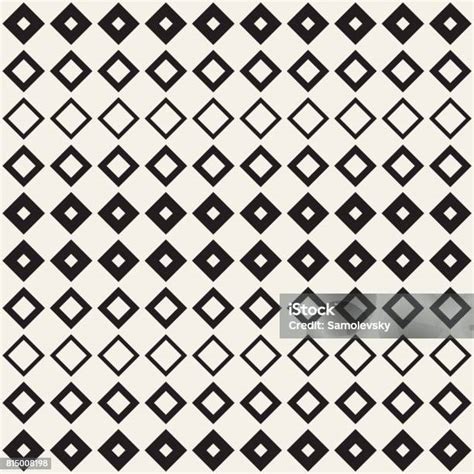 기하학적 인 사각형 타일을 반복 한다 벡터 완벽 한 패턴입니다 0명에 대한 스톡 벡터 아트 및 기타 이미지 0명 검은색 기하 도형 Istock