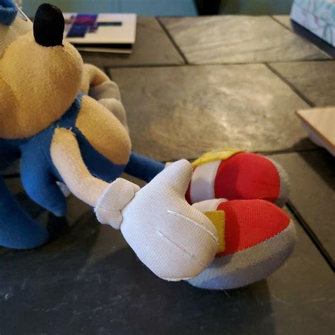 Ge Sonic X Plush Sonic The Hedgehog 9 Plush 2006 3878419798