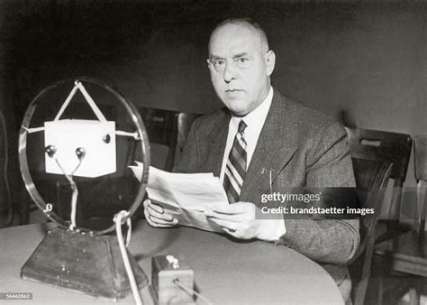 National Socialist Gregor Strasser Talking At The Microphone About