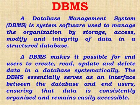 Database management system | PPT