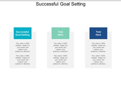 Goal Setting Examples Work PowerPoint Presentation And Slides SlideTeam