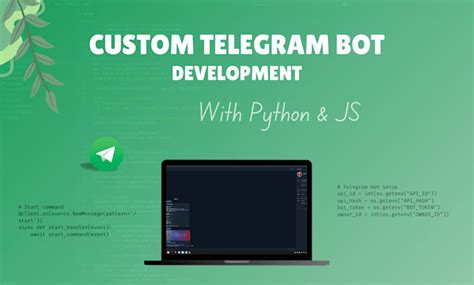 Develop User Friendly Telegram Bots With Python And Javascript By Arunak1 Fiverr