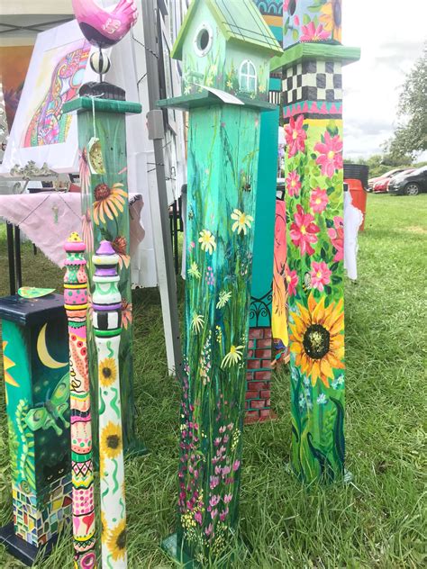 20 Art Poles For Garden Ideas To Try This Year Sharonsable