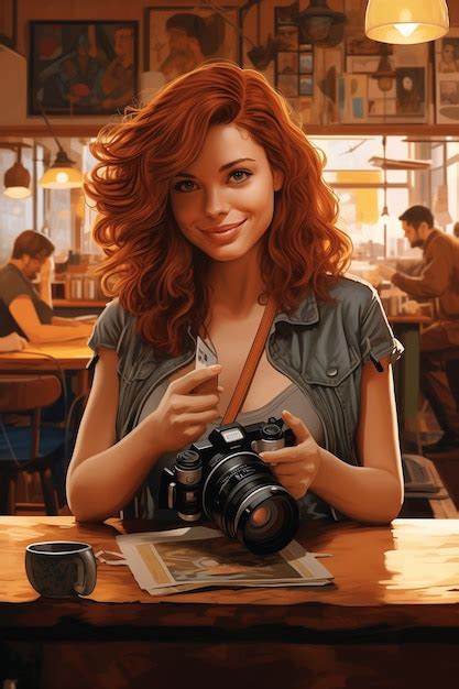 Ilustracja Sceny Stylu życia Z Komiksów Obraz Wygenerowany Przez Ai