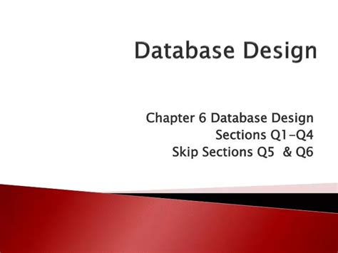 ppt database design powerpoint presentation free download id 3147117