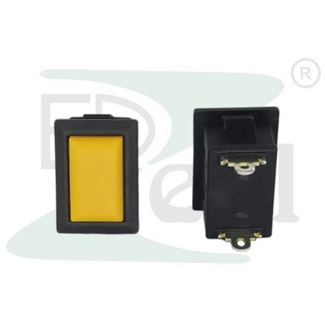 Push Button Switch Rs 11 Push To On Yellow At ₹ 4 50 Piece In New Delhi