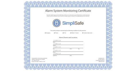 Easy Discount How To Get A Simplisafe Alarm Certificate