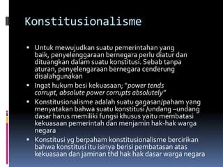 Bab 7 Konstitusi Pptx