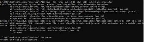 Forge Server Doesnt Work R Minecraft