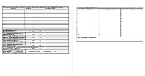 Method Statement Template Safety Document Project Working Method Word Template Etsy Canada