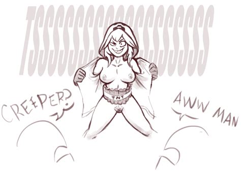 Rule 34 Acidsticky Awman Breasts Creeper Creeper Girl Cupa Female