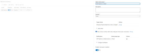 Alert Metrics In Adf Is Not Working Microsoft Qanda