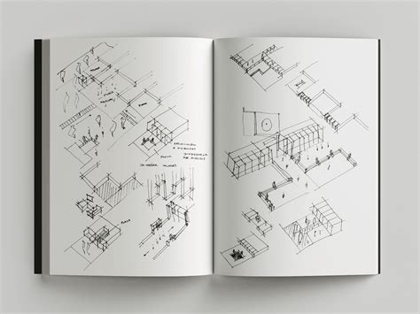 Architecture Sketch Book Vivienda Comunitaria Behance
