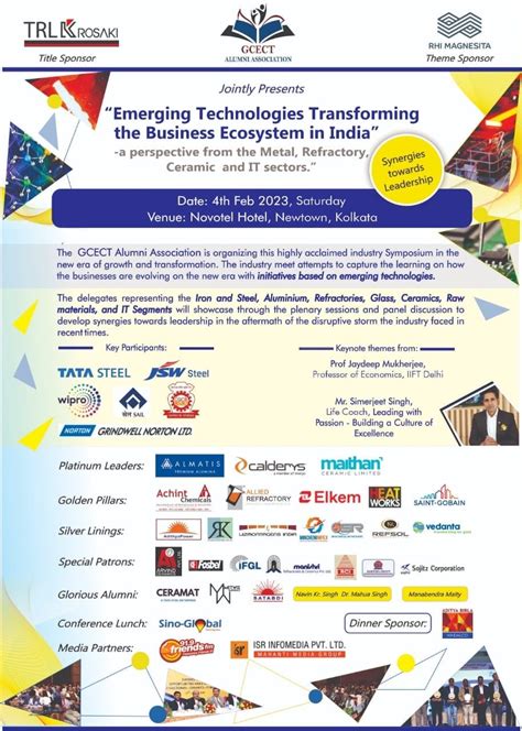 Government College Of Engineering And Ceramic Technology Gcect Alumni