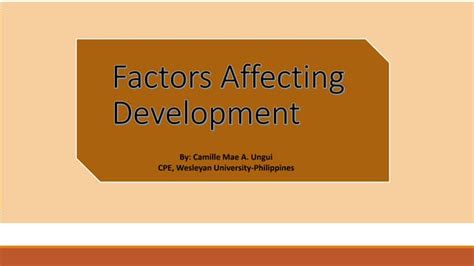 Factors Affecting Development Reportpptx