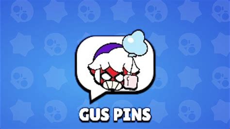 Gus Animated Pins Brawl Stars Youtube