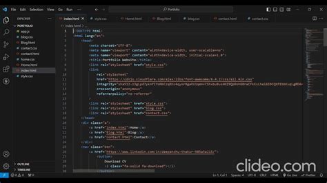 Deepanshu Thakur On Linkedin Project2 Html Css Intern Project