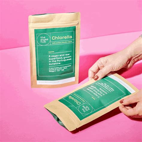 Premium Chlorella Capsules X 120 The Algae Hub