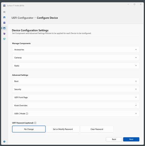 Configure Uefi Settings For Surface Devices Surface Microsoft Learn