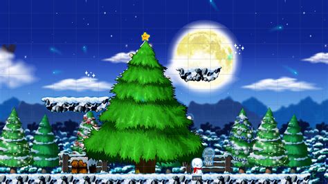 크리스마스캐롤 메이플스토리 월드