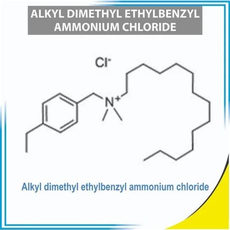 Alkyl Dimethyl Ethylbenzyl Ammonium Chloride Adebac 99 At ₹ 370 Kg