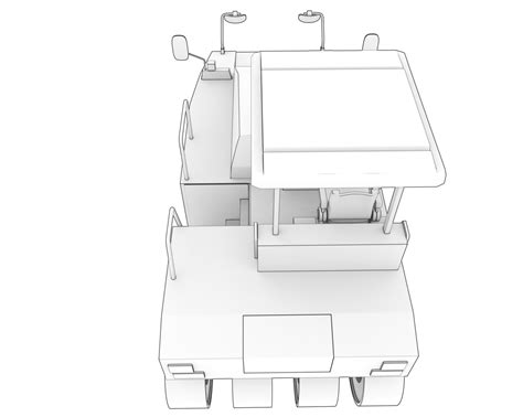 Compactor Isolated On Background 3d Rendering Illustration 45621975 Png