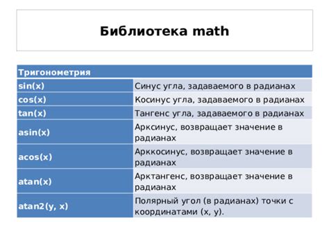Презентация Основы языка Python