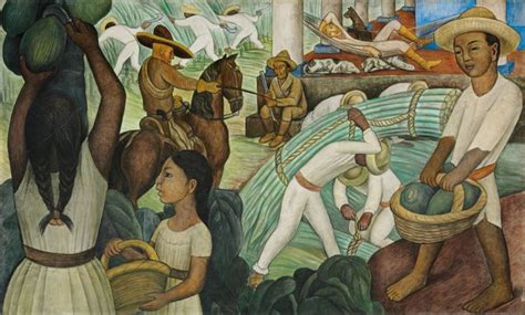Sugar Cane Mural 1931 By Diego Rivera Diego Rivera Art