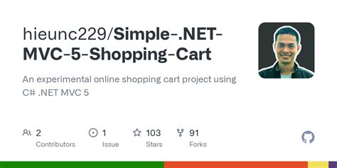 Github Hieunc229simple Net Mvc 5 Shopping Cart An Experimental Online Shopping Cart Project
