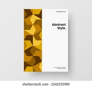 Clean Front Page A Design Vector Stock Vector Royalty Free Shutterstock