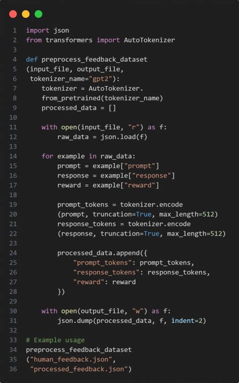 Write A Script To Preprocess Human Feedback Datasets For Llm Reinforcement Learning Edureka