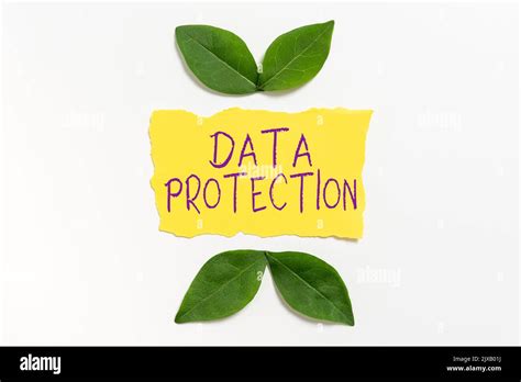 Text Sign Showing Data Protectionprotect Ip Addresses And Personal Data