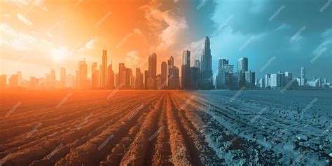 Advanced City Technology Transforms Barren Land Into Fertile Farmland