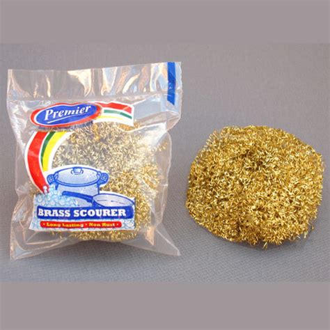 Premier Brass Plated Scourer Code8132 Premier