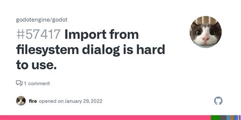 import from filesystem dialog is hard to use · issue 57417