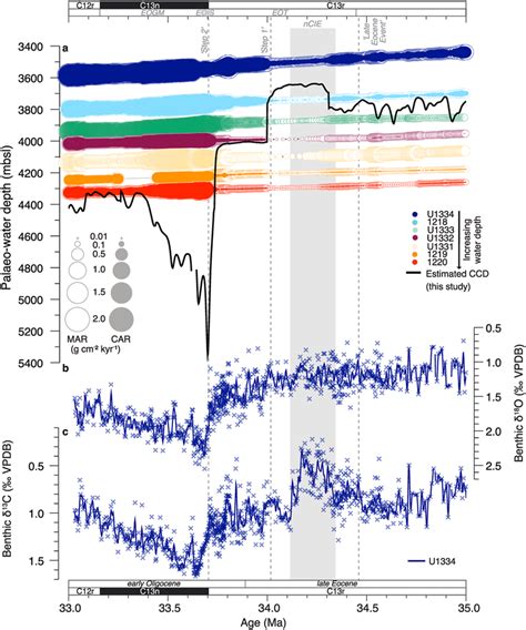 New High‐resolution Record Of Calcite Compensation Depth And Benthic