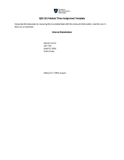 Mod 3 Done Mod 3 Assignment Qso 321 Module Three Assignment
