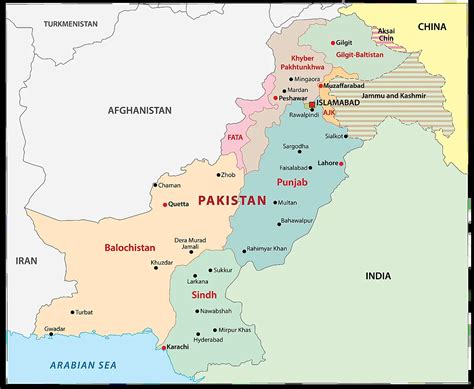 Outline Map Of Pakistan Pakistan Outline Map Teomjg