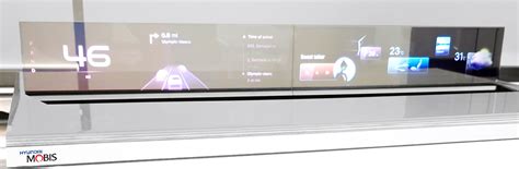 미래 자동차를 위한 현대모비스의 혁신 디스플레이 시리즈