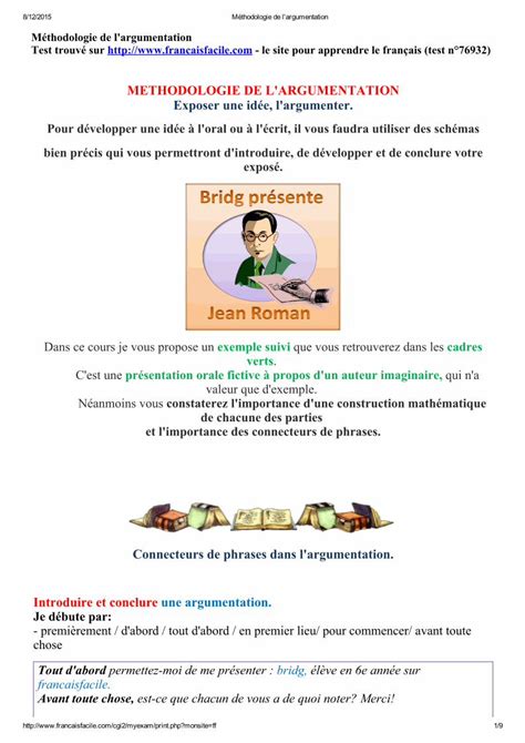 Pdf Méthodologie De Largumentation Dokumen Tips