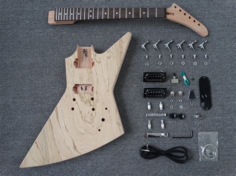 Explorer Style Diy Electric Guitar Kit Pex 819f Fast Shipping Tarif
