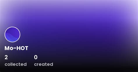 Mo Hot Profile Opensea