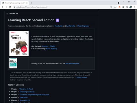 [한빛미디어] learning react 러닝 리액트 2판 머가필요해