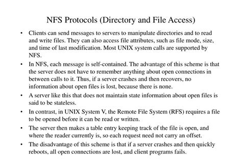 PPT Case Study Suns Network File System NFS PowerPoint Presentation ID 3423739