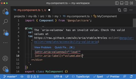 Angular Eslint Rules For Aria Dev Community