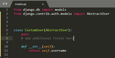 django custom user model implementation six easy steps by muzamil ali